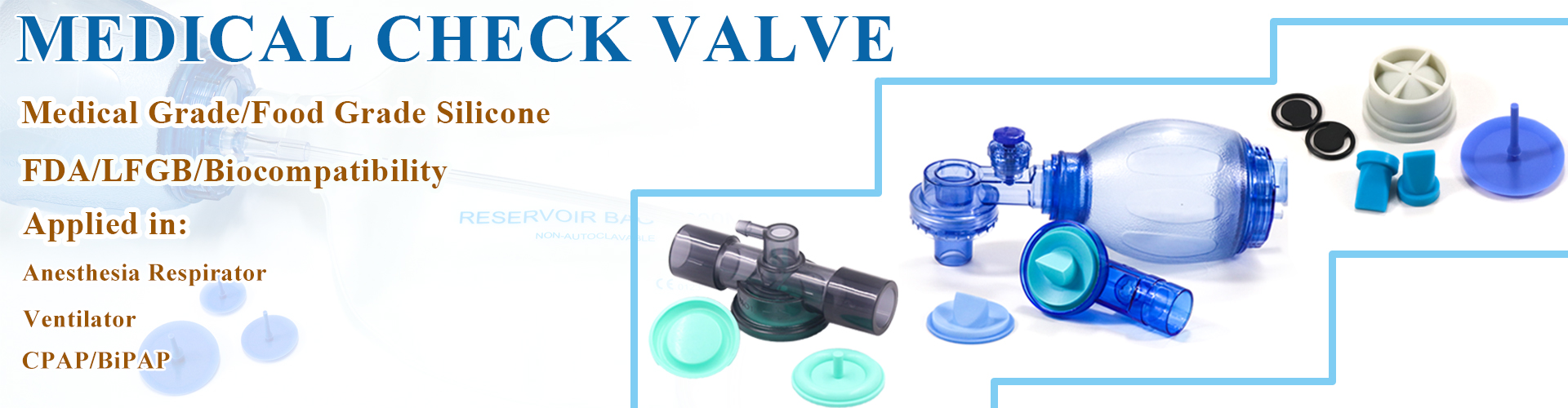 Duckbill Valve, Manual Resuscitator | One Way Valve | Umbrella Valve