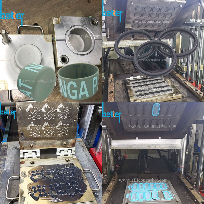 Silicone Rubber Compression Moulding for Bellows from China ...