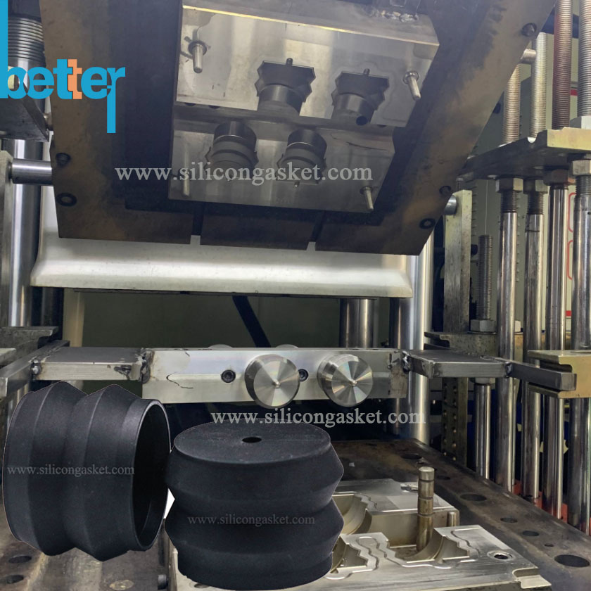 Silicone Rubber Compression Moulding for Bellows from China ...